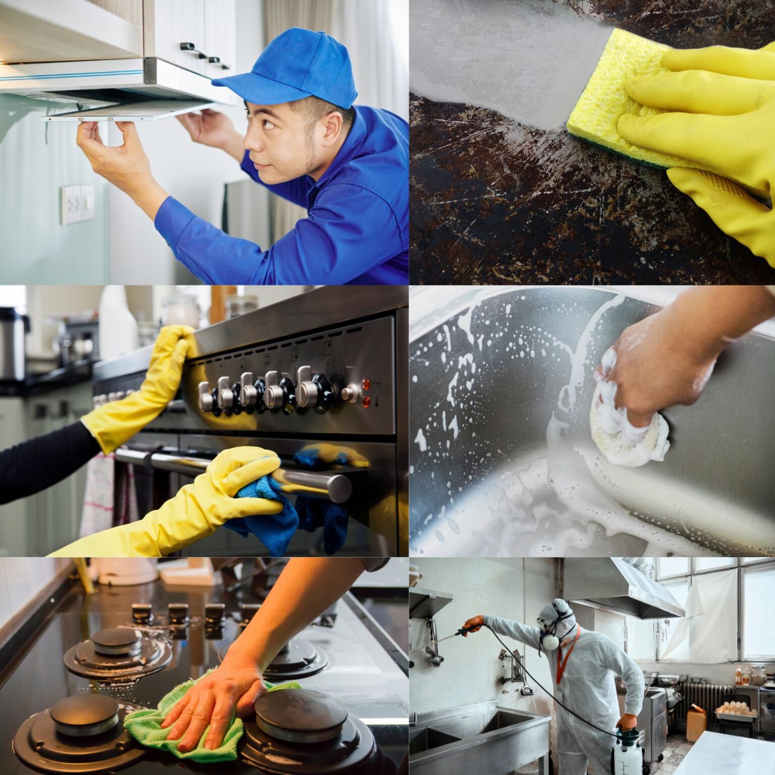 Kitchen Cleaning in Singapore - Restaurants & All F&Bs by Fixinguru